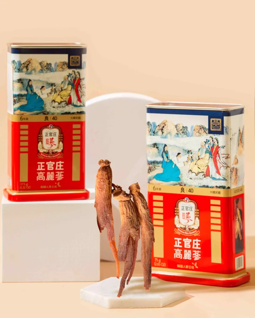 Lương sâm nguyên củ KGC - 300g 19 củ - Hàng Ngoại Nhập